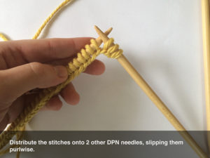 How to cast on & join in the round on DPNs – Elizabeth Smith Knits