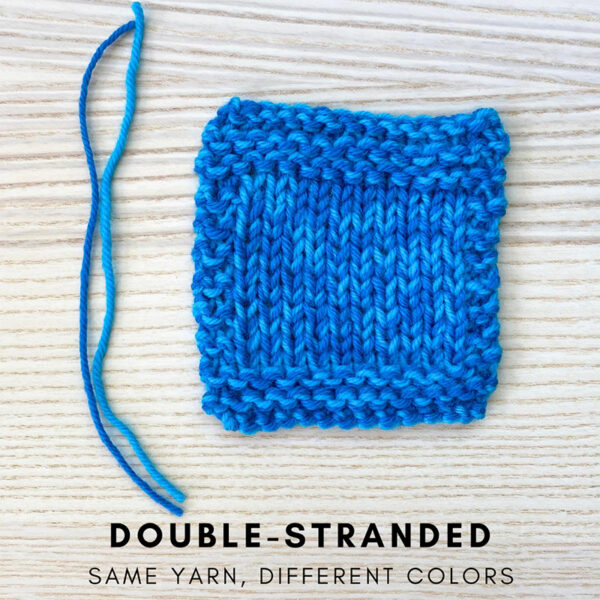 Double Stranding 101 – Elizabeth Smith Knits