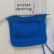 Inset Pocket Tutorial – Elizabeth Smith Knits