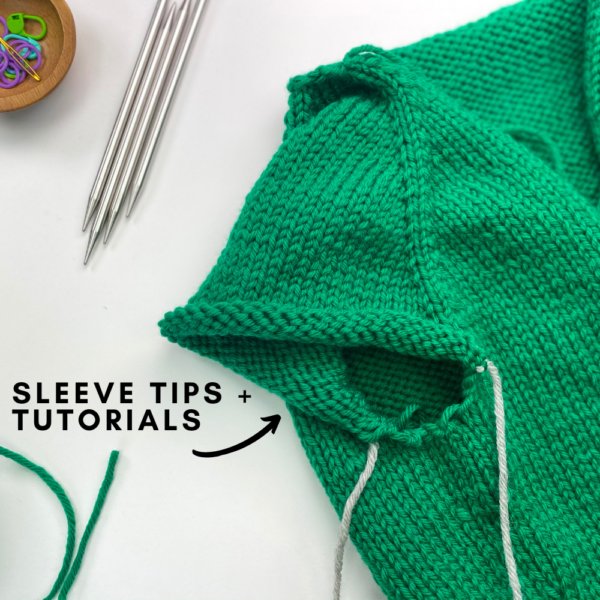 Sleeve Tips and Tutorials – Elizabeth Smith Knits