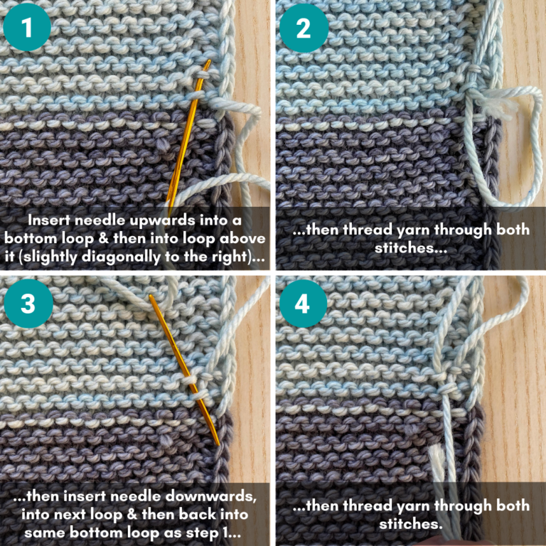 Duplicate Stitch For Weaving in Ends – Elizabeth Smith Knits