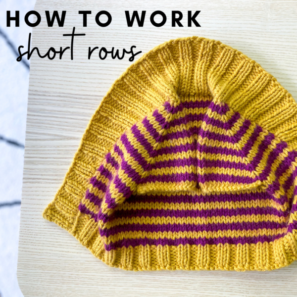 How to work wrap and turn short rows – Elizabeth Smith Knits