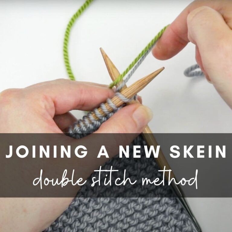 How to Join a New Skein of Yarn – Elizabeth Smith Knits