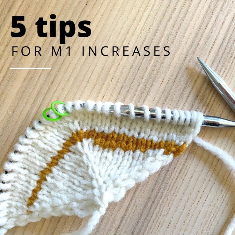 5 Tips for M1 Increases – Elizabeth Smith Knits