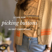 3 Tips for Picking Buttons – Elizabeth Smith Knits